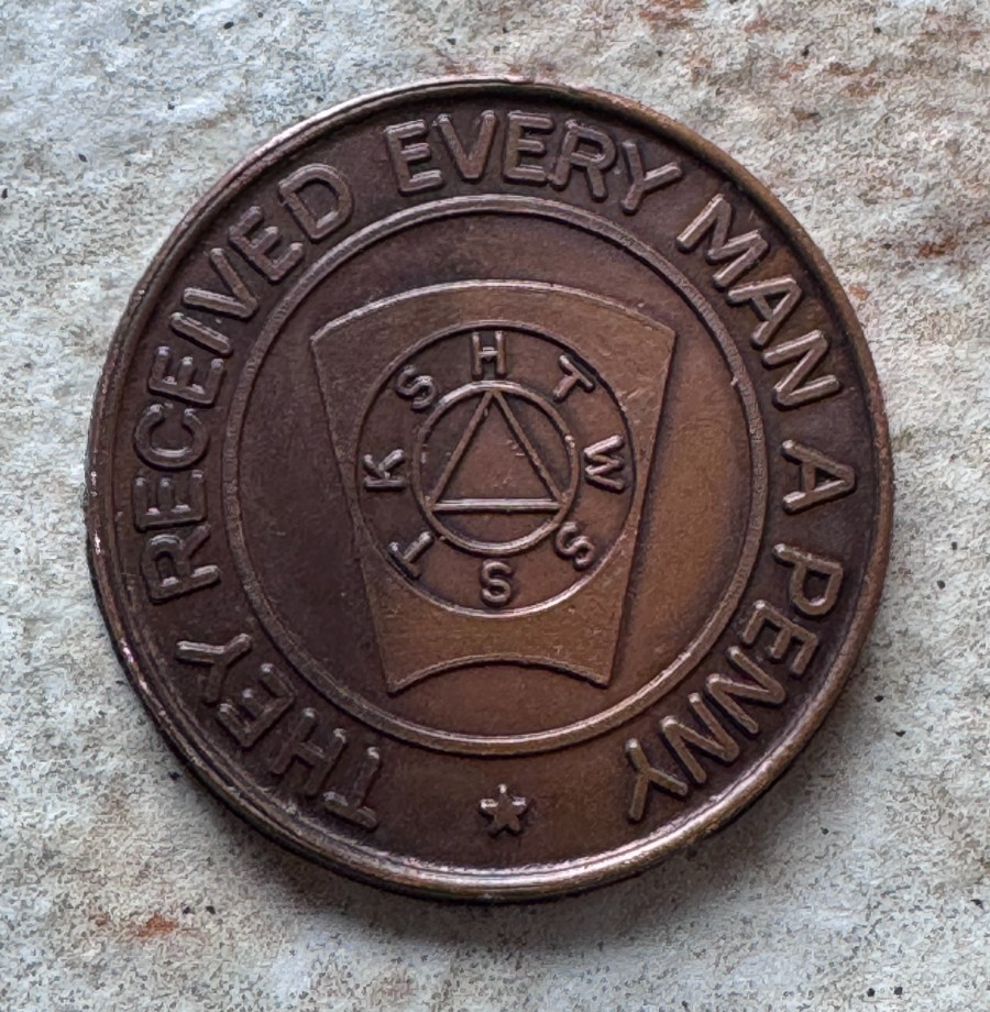 Patrick Saint Mary's Lodge No 117 Scottish Masonic Mark Token | eBay UK