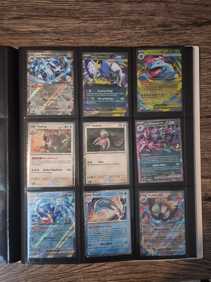 Pokemon TCG Binder Collection - 90 Card Lot - All Hits, Irs, Ex Or ...
