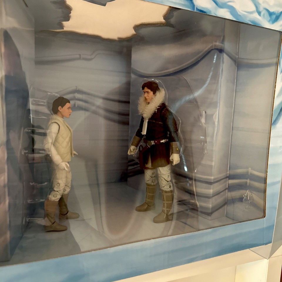 Star Wars EP V Black Series Han Solo & Leia Hoth Exclusive Figur Hasbro ...