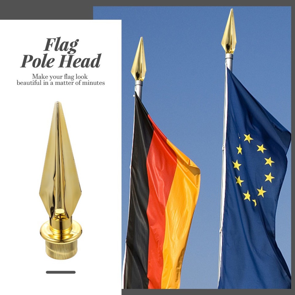 Flag Decorative Head Miss Work for Indoor Flagpole Accessories | eBay UK