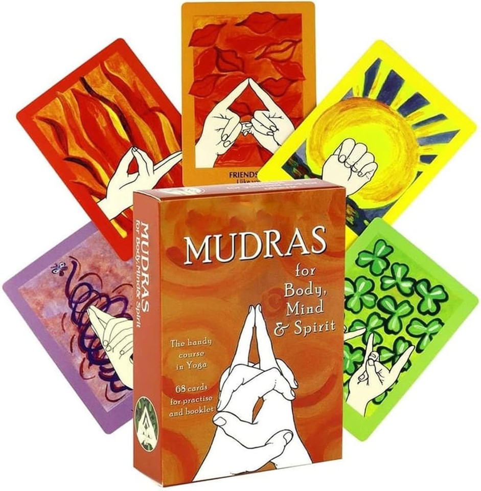 Mudras For Body, Mind & Spirit 68 Hand Yoga Cards | eBay UK