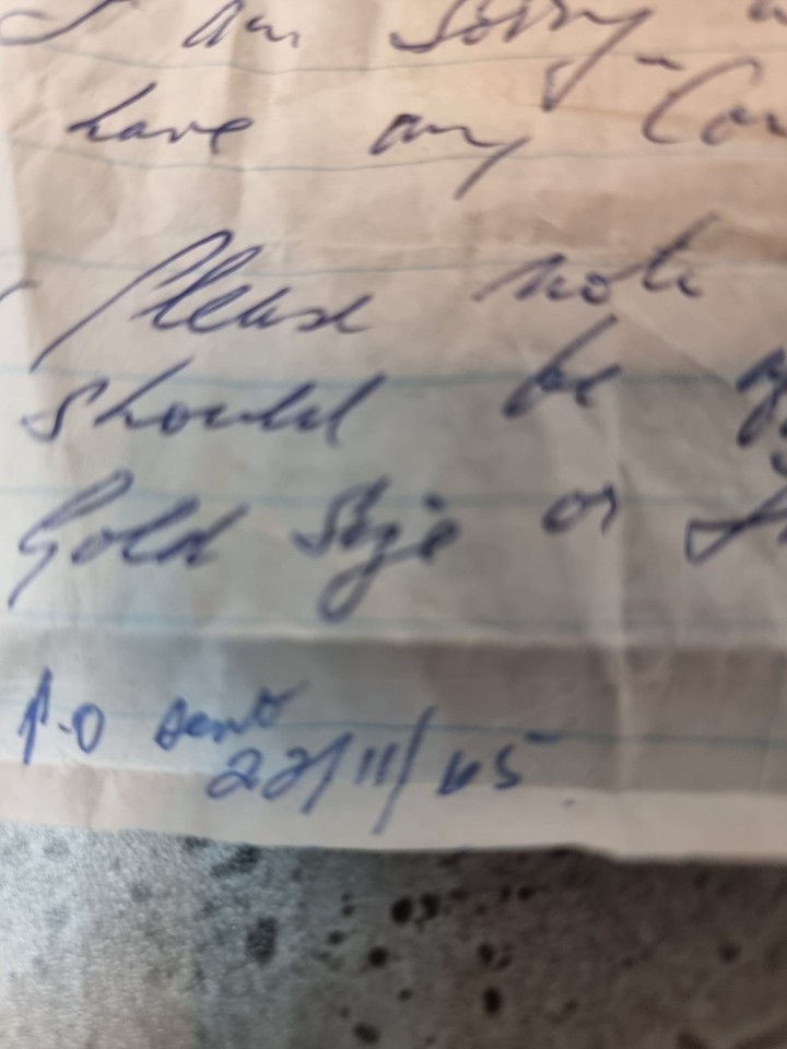 ROTRAX Original Gilt Water Slide Transfer. As Supplied By Rotrax ...