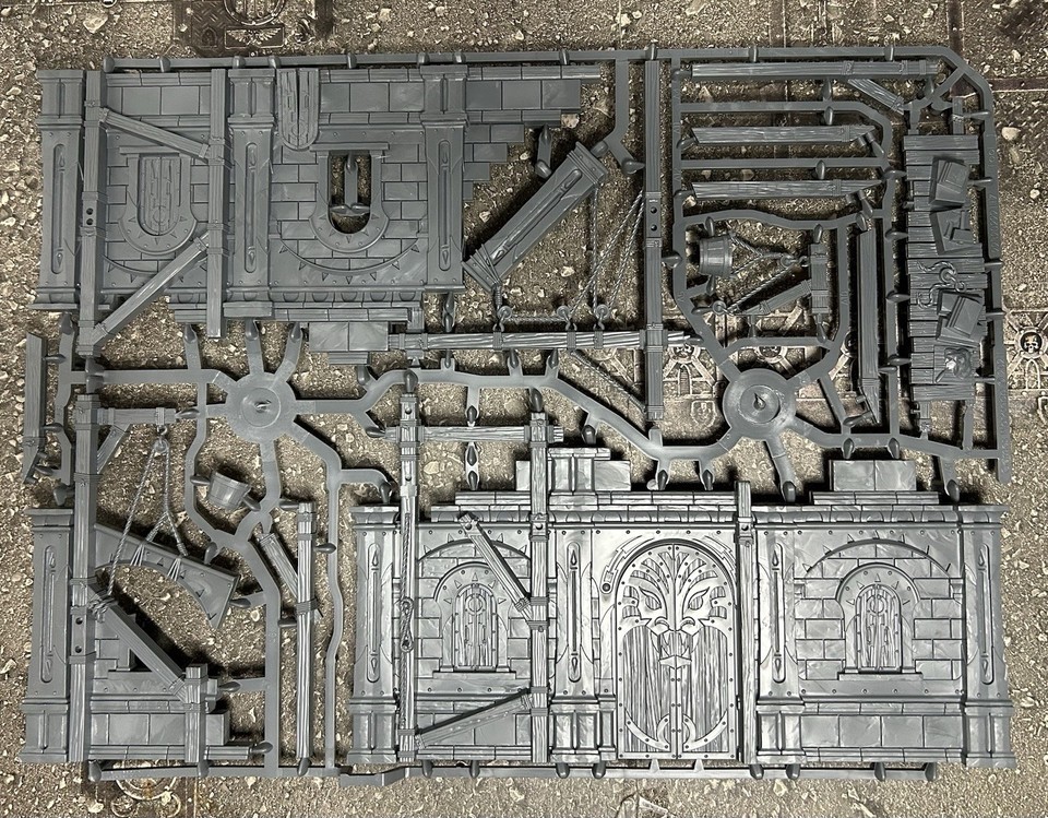 Warhammer Age of Sigmar Domicile Shell Scenery. New On Sprue #Y171 ...