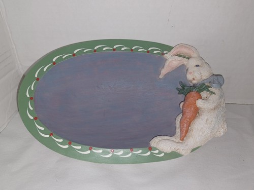 Bunny Rabbit Oval Shaped Candy Dish | eBay