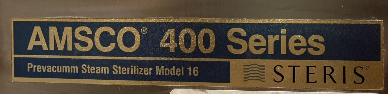 Steris AMSCO 400 Series Prevacuum Steam Sterilizer | eBay
