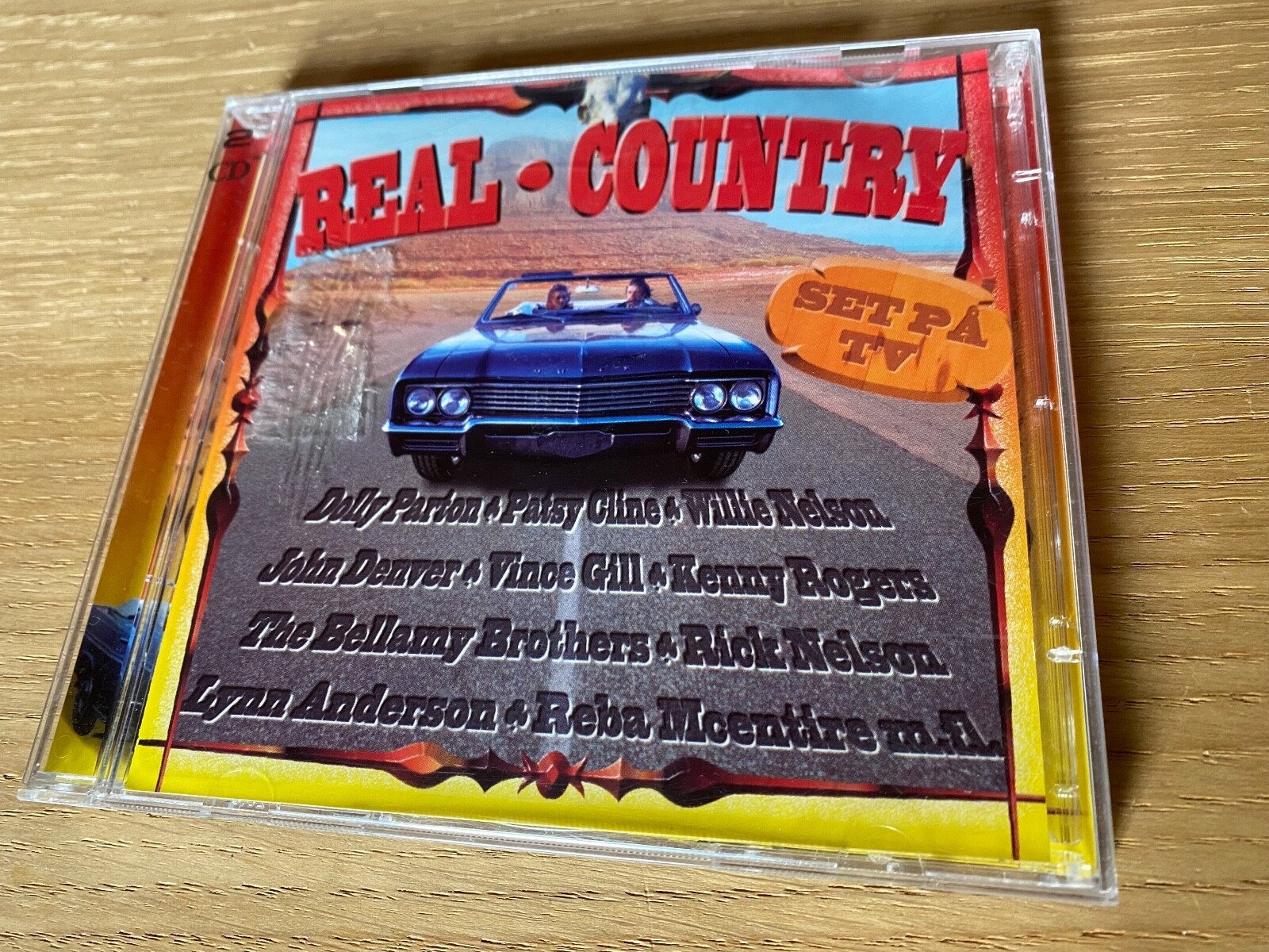 REAL COUNTRY 2 X CD SET TRACK CMC RECORDS DENMARK COUNTRY 1997 ...