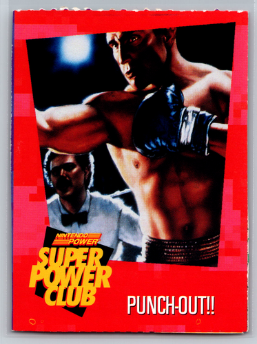 Punch-Out!! Nintendo Super Power Club Magazine Card #28 Perforated | eBay