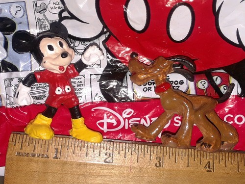 Lot of Pewter 2 Disney Characters Metal Figures Figurines Mickey Mouse ...