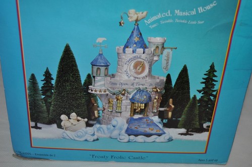 Department 56 FROSTY FROLIC CASTLE STORYBOOK musical VILLAGE EUC ...