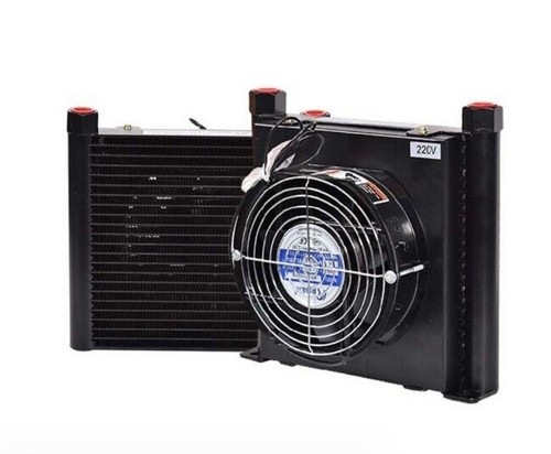 AJ1025T-CA Air Cooler Hydraulic Radiator System CNC Machine Oil Fan Air ...