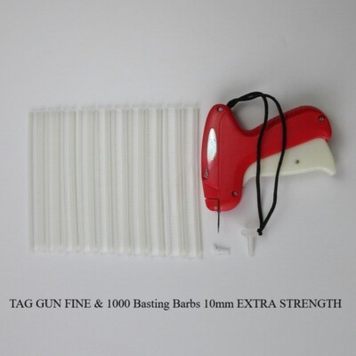 for Tacks Quilting Denniso TAG GUN FINE & 1000 Basting Barbs 10mm EXTRA ...