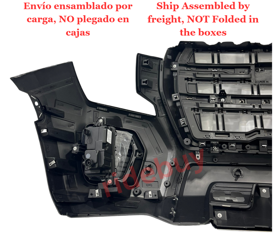Fit 2021 - 2023 GMC Yukon AT4 Front Bumper Complete Assembly G1000A47-B ...