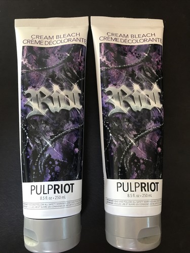 Set of 2 ~ Pulp Riot Cream Bleach Lightener 8.5 fl oz ~ New | eBay