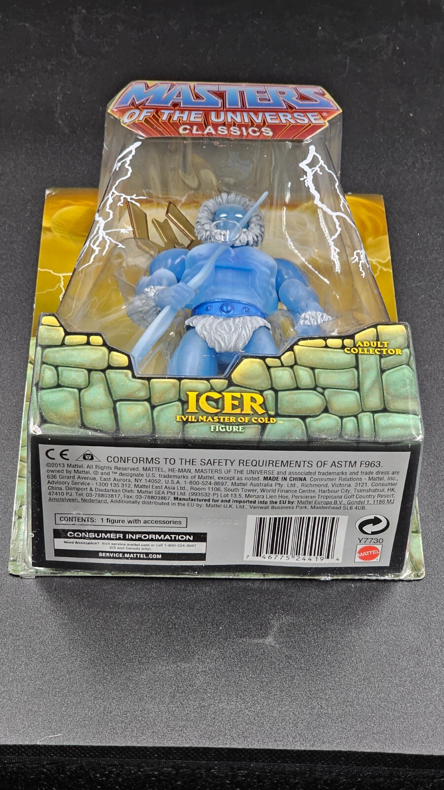 2013 Mattel Masters of The Universe MOTU Icer Club Filmation 6" Figure ...