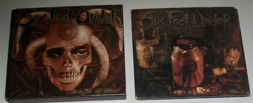 Six Feet Under 2 CD lot : Bringer of Blood & True Carnage [Cannibal ...