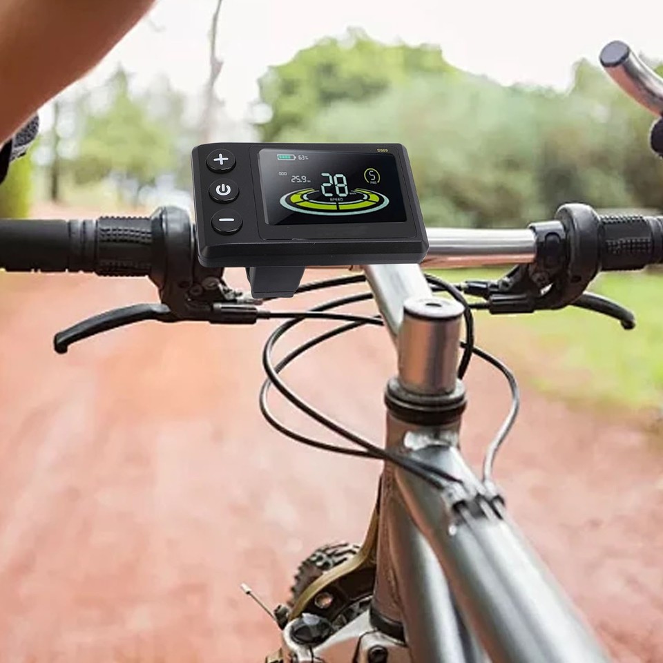 Electric Bike LCD Color Screen Electric Bike LCD Display Meter User ...