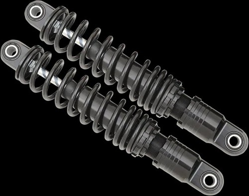 DS Blk 12in Std Premium Ride Height Adjustable Shocks HD Electra Glide ...