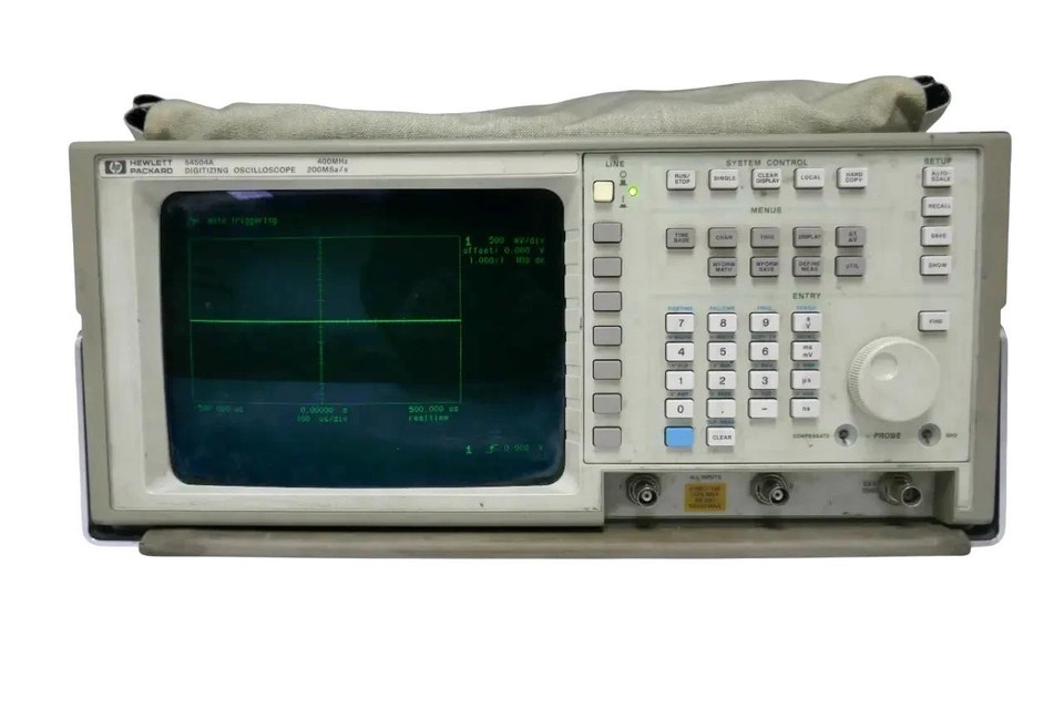 HP 54504A DIGITIZING OSCILLOSCOPE 400MHZ - Free shipping | eBay