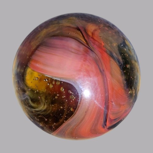 Vintage Akro Agate Marble Potentially Dug Fabulous Colors 11/16" Wowza ...