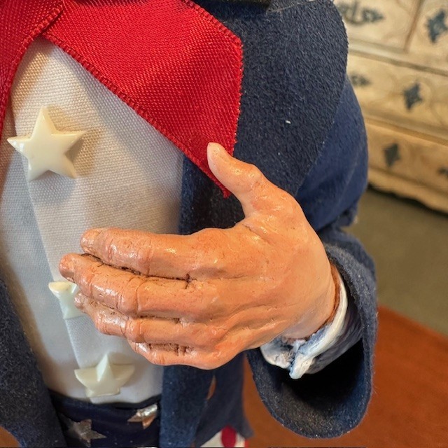 Handmade Original Robert Simpich "Uncle Sam" Character Dolls 50/1776 | eBay