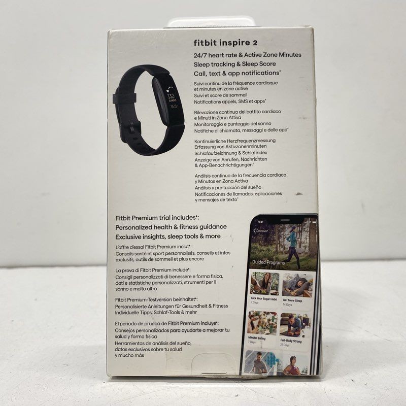 Fitbit Black Plastic Fitness Tracker Running Monitor | eBay