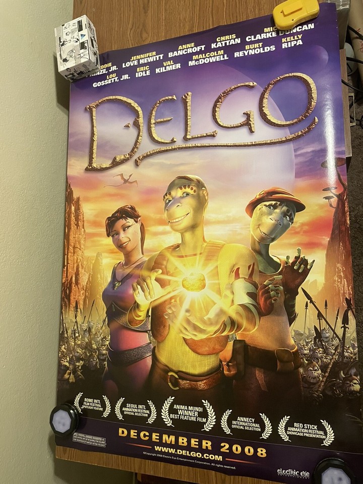 Delgo 2008 Double Sided Original Movie Poster 27" x 40" | eBay