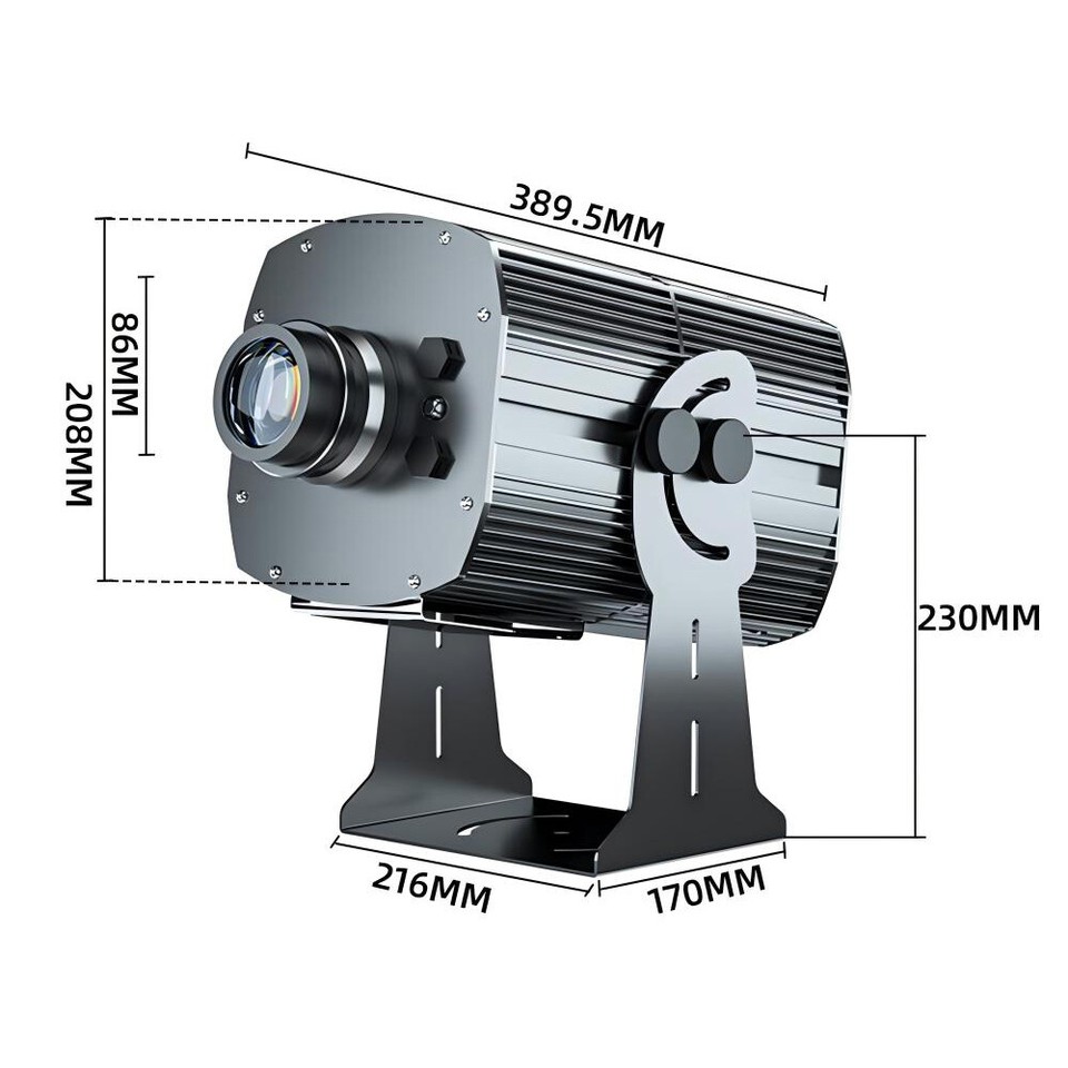 40W-600W Waterproof Outdoor Water Wave Ripple Ocean Effect GOBO Light ...