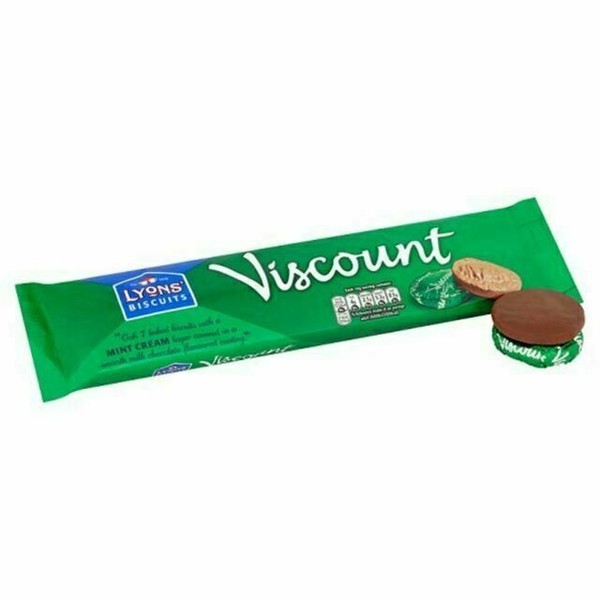 Lyons Viscount Mint Chocolate Biscuits for sale online | eBay