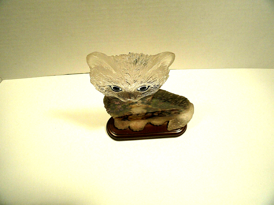 Jurgen Scholz Sitting Pretty Purr-fect Day Cat / Kitten Figurine | eBay