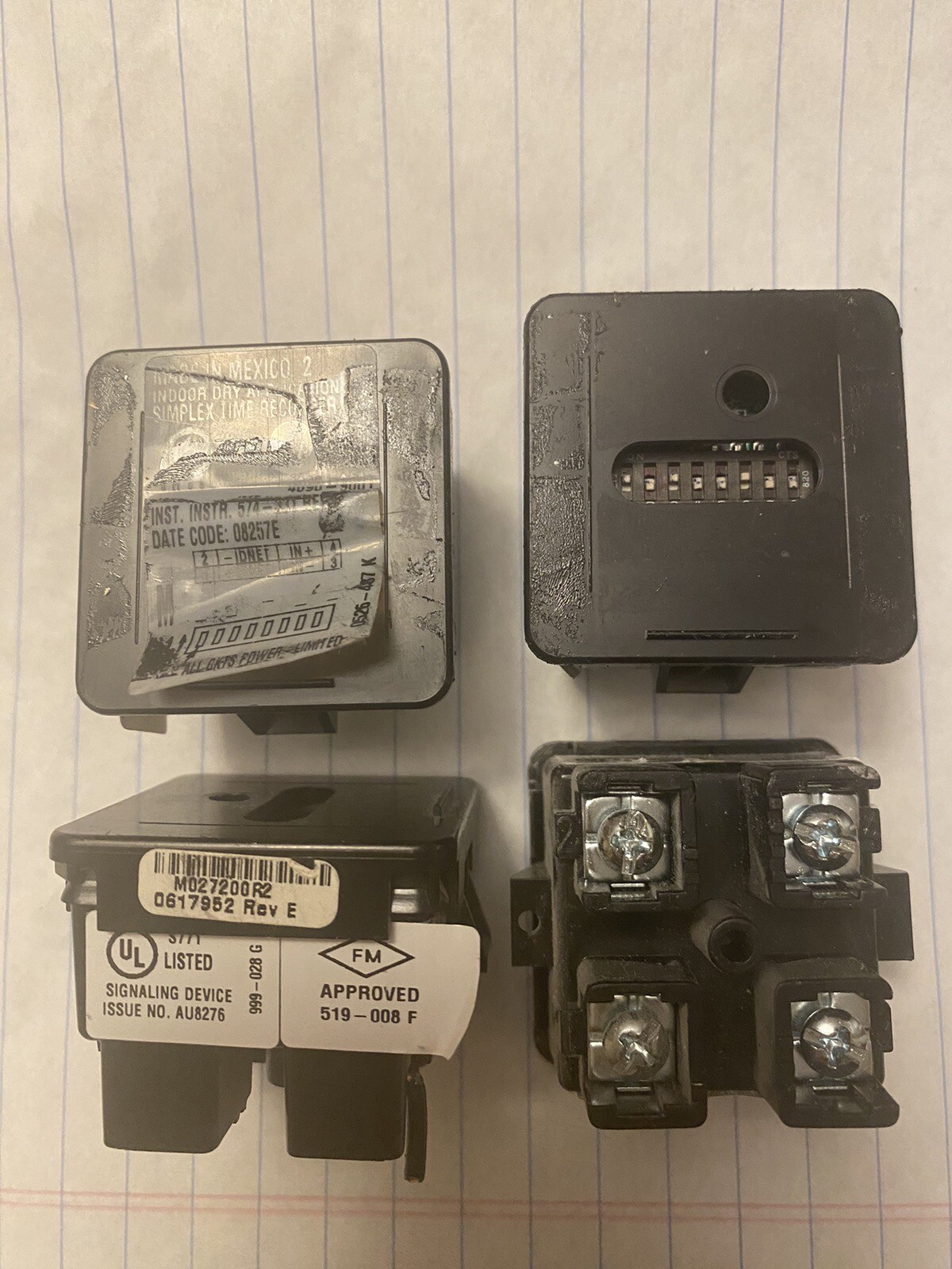 Simplex 4090-9001 Supervised IAM IDNET Fire Alarm Signaling Device Lot ...