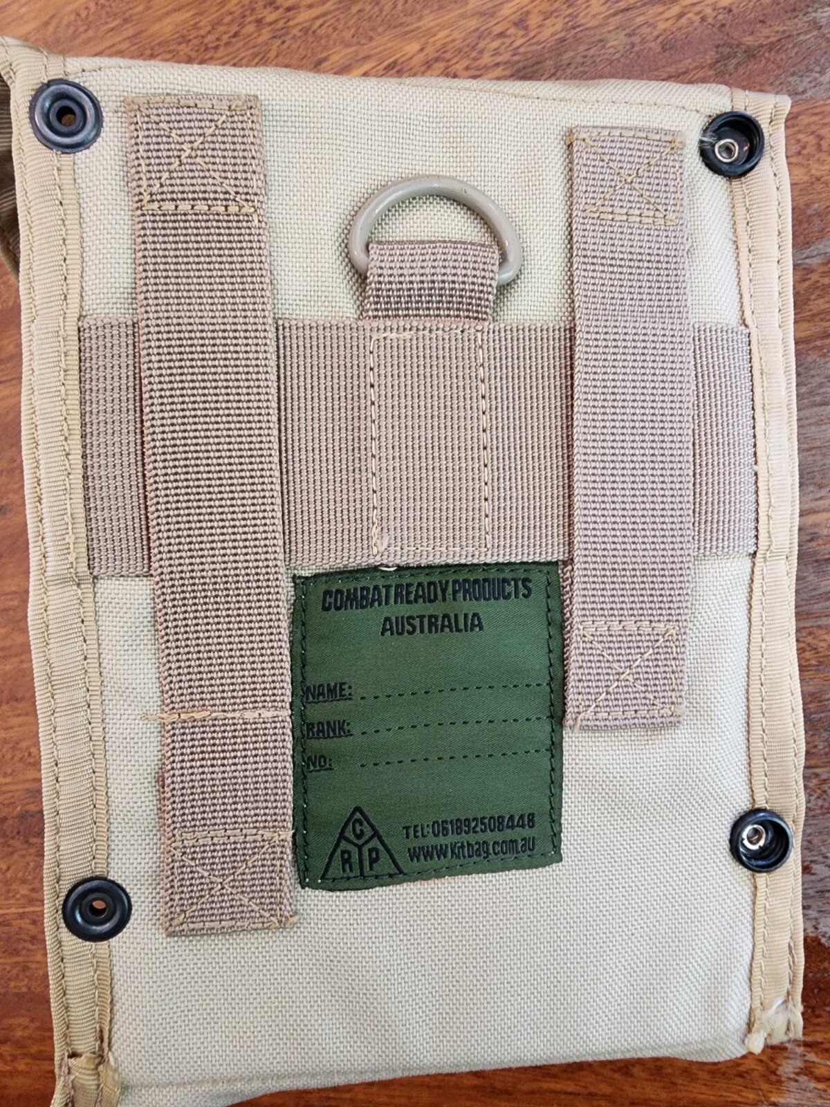 Australian Kitbag Desert Sand Tan Nylon Medium Webbing Canteen Pouch ...