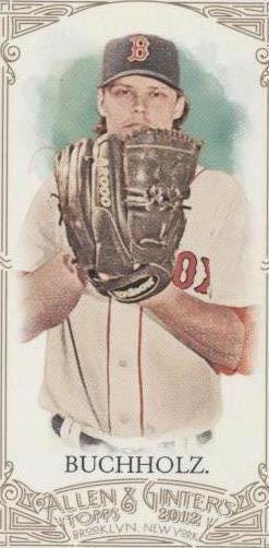 2012 Topps Allen & Ginter's - Clay Buchholz #50 Mini for sale online | eBay