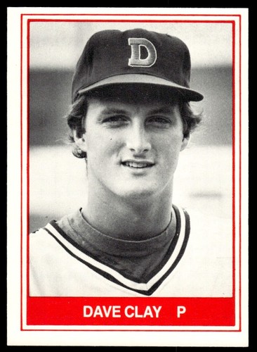 1982 TCMA Durham Bulls Dave Clay Durham Bulls #14 | eBay