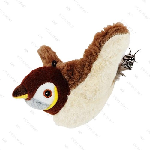 Interactive Cat Toys Rechargeable Touch Activated Kitten Plush Toy ...