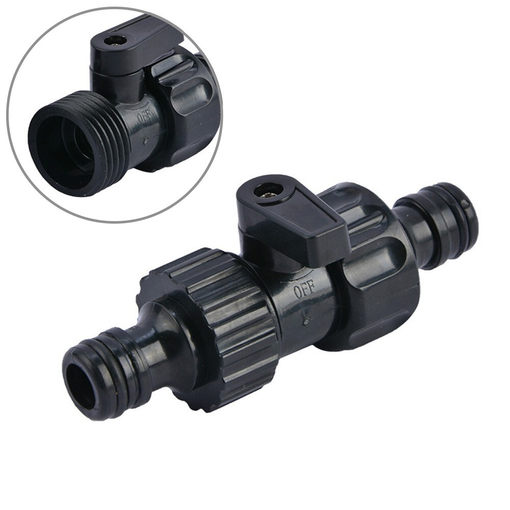 Inline Tap 1/2 Shut Off Valve Fitting Connector Removable Garden Hose ...