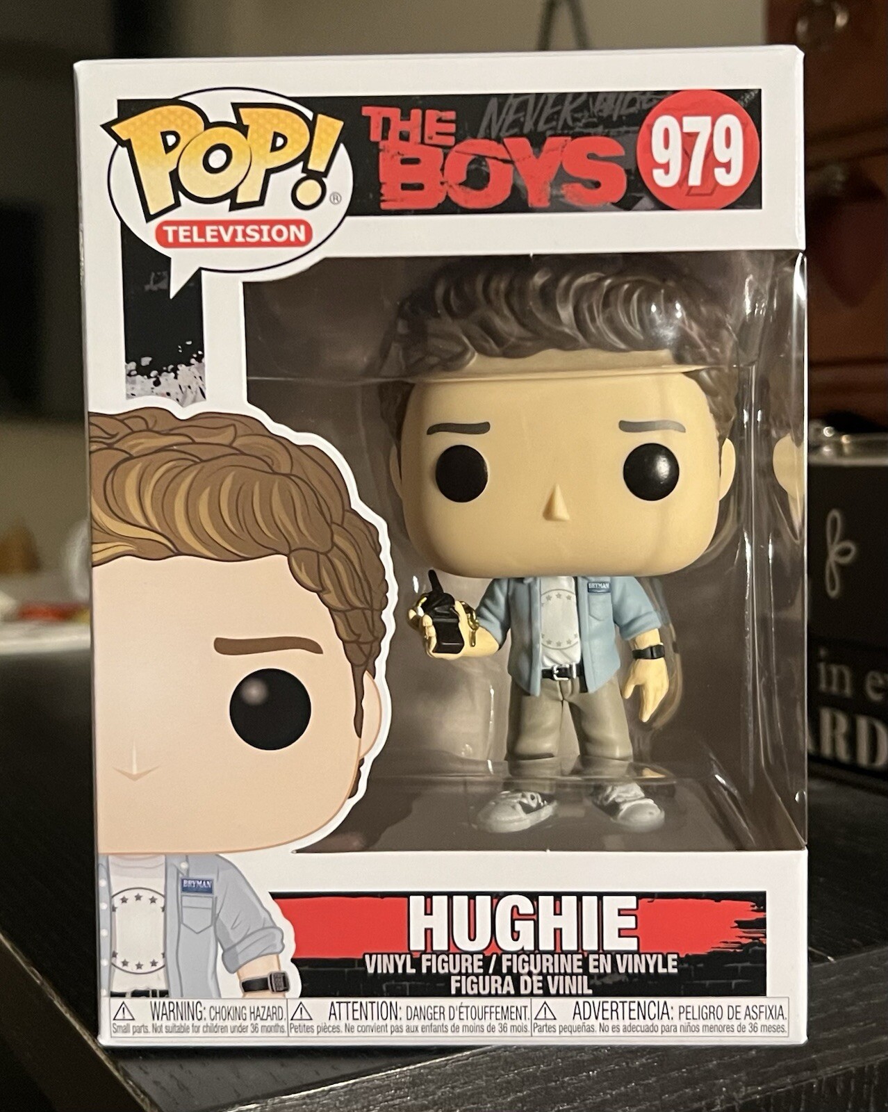 Funko Pop! Television: HUGHIE Campbell #979 (The Boys TV) w/Protector ...