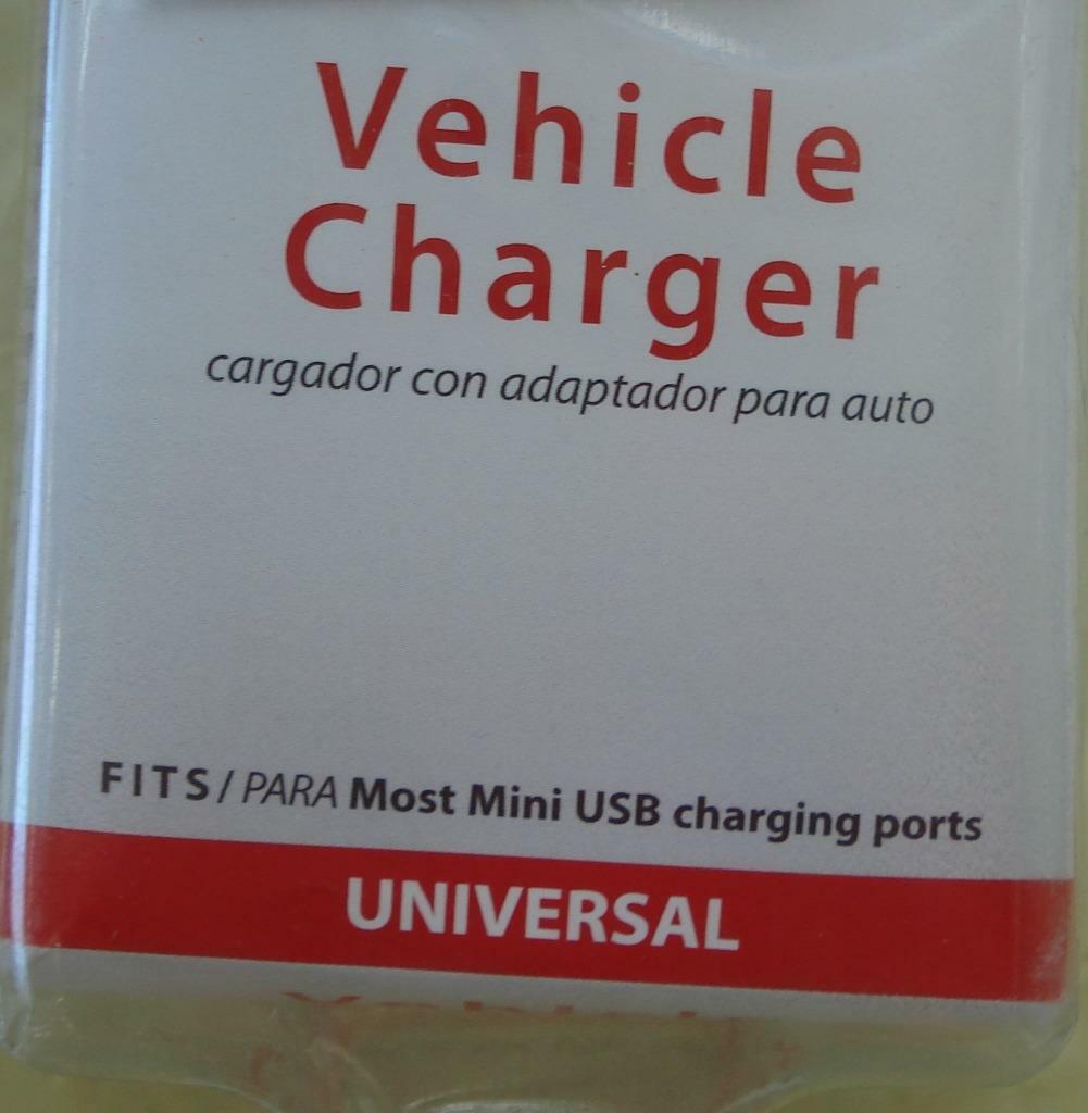 Verizon Wireless Universal Vehicle Charger - Mini USB Port- BRAND NEW ...