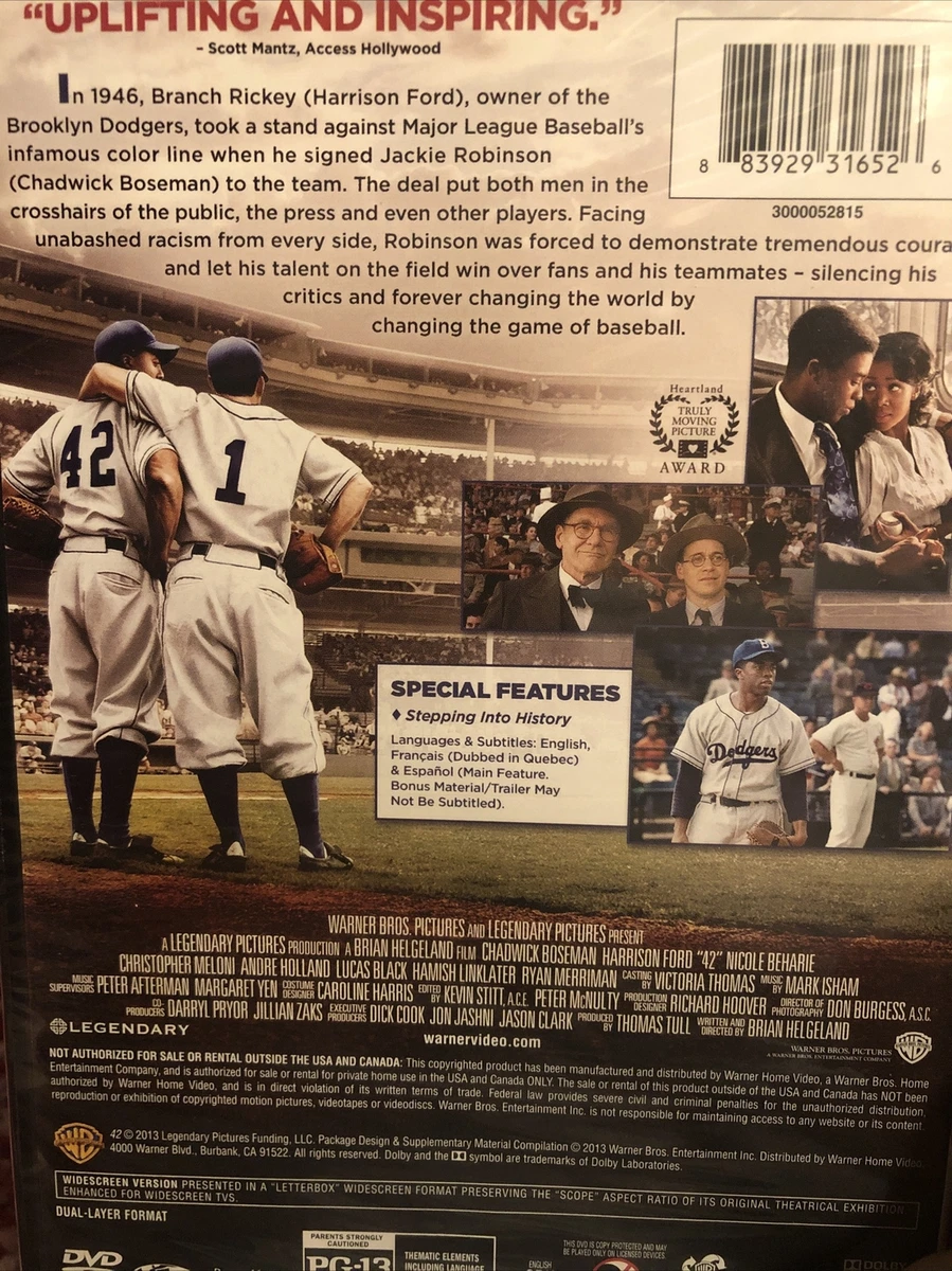 42 The Jackie Robinson Story