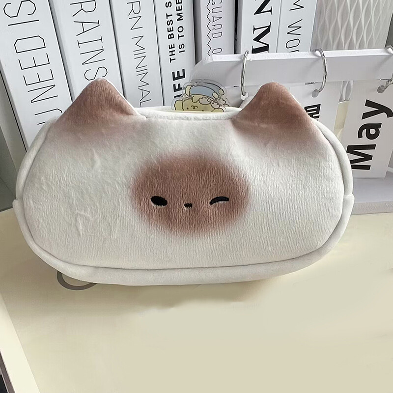 Cute Cartoon French Toast Pen Bag Multi-function Funny Pencil Cases ...