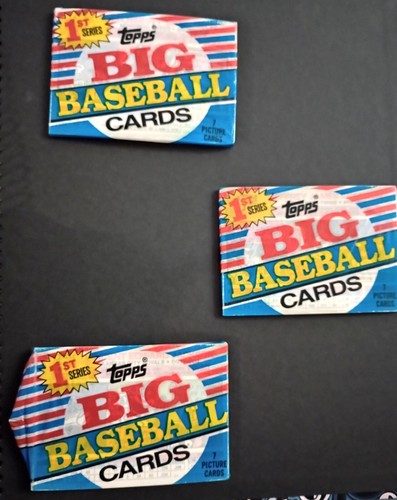 Set of 3 1988 Topps Big Baseball Cards 1st Series | eBay