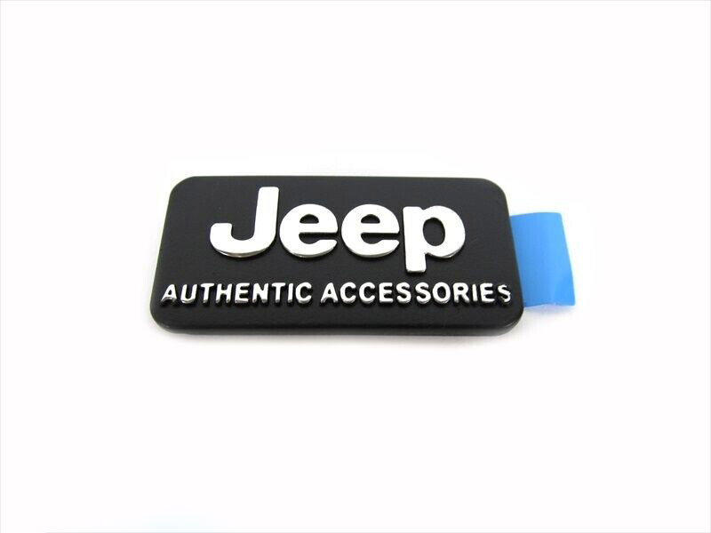 Authentic Jeep Accessories Decal Emblem Nameplate GENUINE OEM Wrangler ...