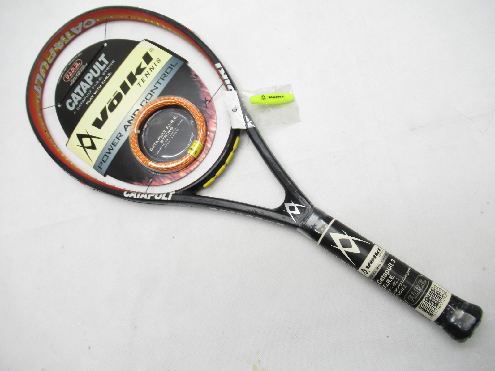 *NOS* VOLKL CATAPULT 3 (GEN 2 / F.I.R.E.) TENNIS RACQUET (4 1/4) LONG ...