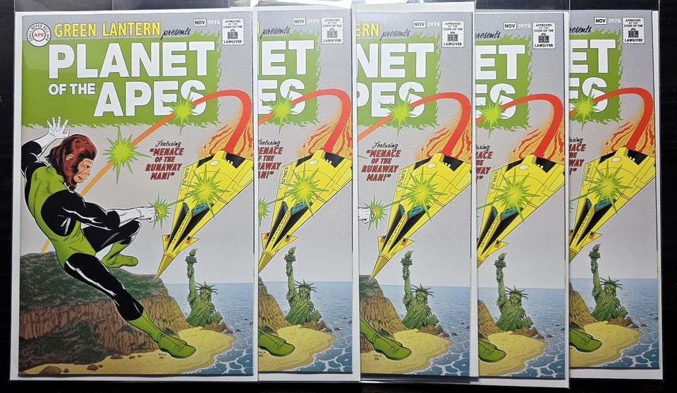 Lot of 22 Planet of the Apes/Green Lantern #1 Variants (Grades in ...
