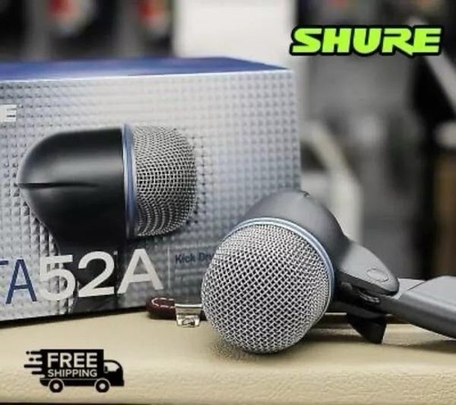 Shure Beta 52A Dynamic Supercardiod Kick Drum Microphone(Free Shipping) | eBay