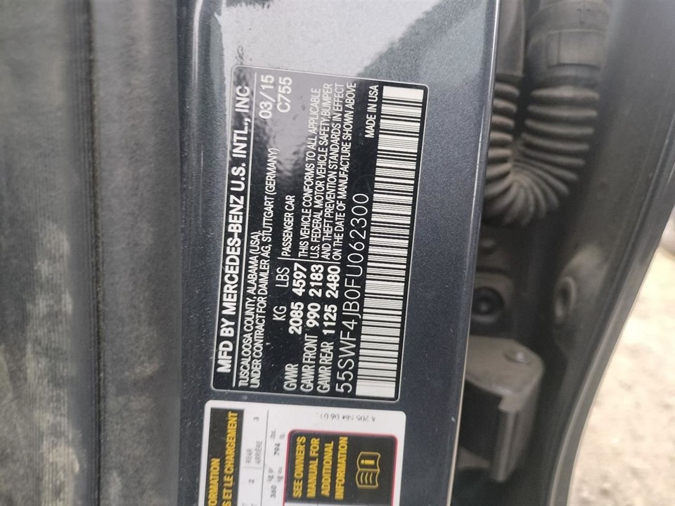 Left Front LOWER CONTROL ARM 2053301505 2015-2018 MERCEDES-BENZ C300 | eBay