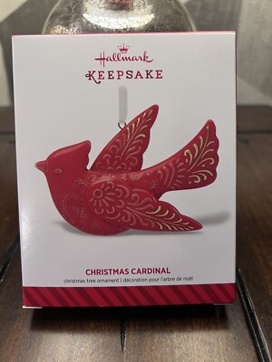 2014 Hallmark Keepsake ~ Christmas Cardinal ~ Crimson ~ Brand New In ...