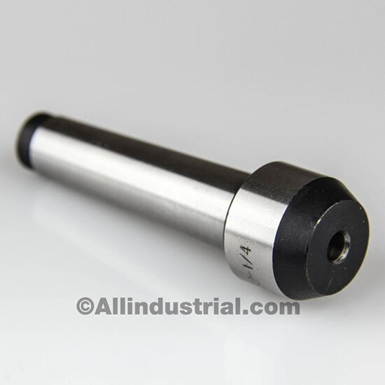 1/4" MT2 MORSE TAPER END MILL TOOL HOLDER ADAPTER 3/8"-16 DRAWBAR END ...