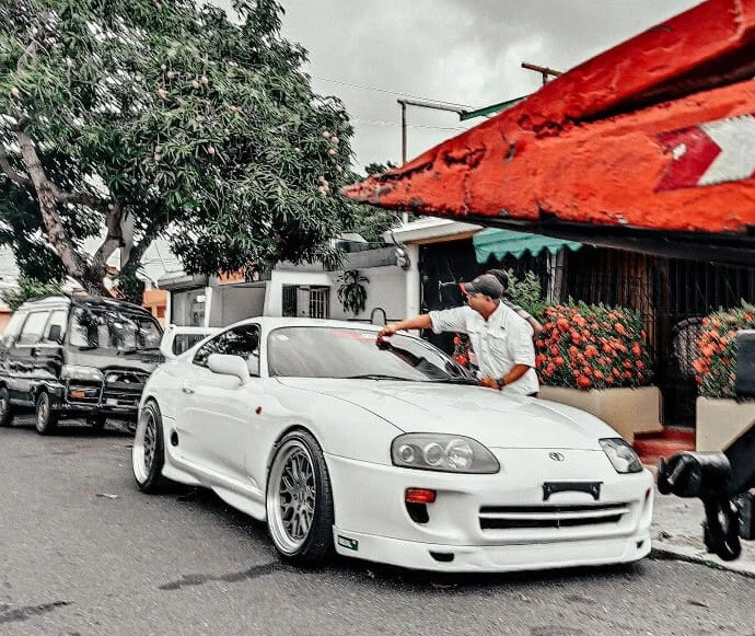 Stanced Supra Mk4