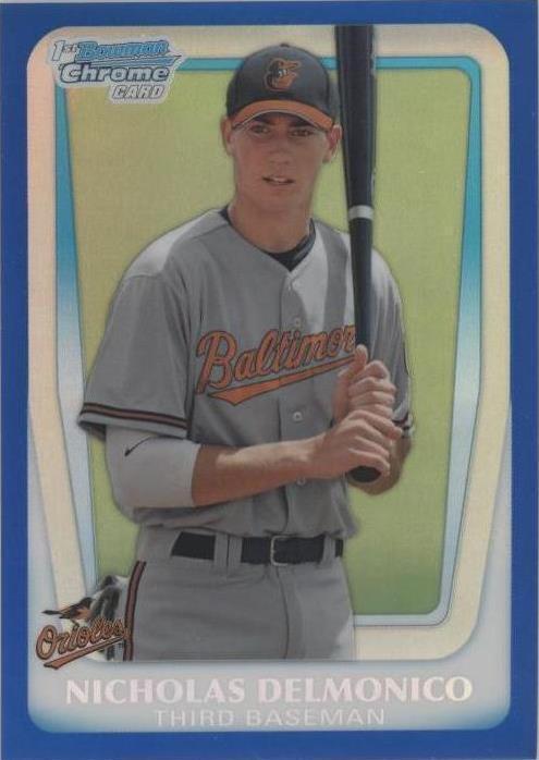 2011 Bowman Draft Picks & Prospects - Chrome Prospects Nick Delmonico # ...