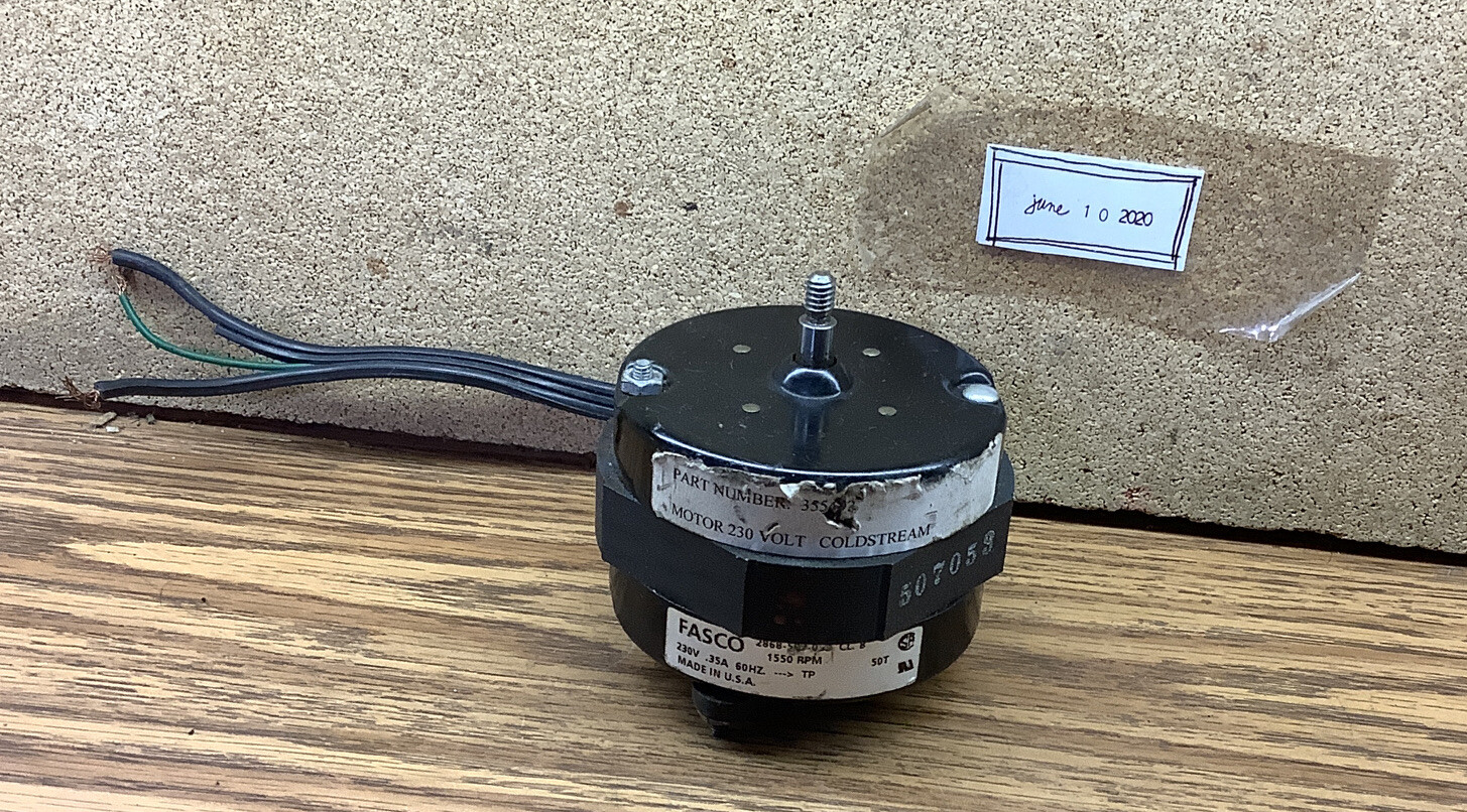 Fasco 355492 Draft Inducer Motor 230 Volt Coldstream 2868–507-053 | eBay